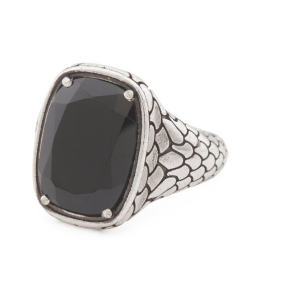 ALBERT M | Jewelry | Albert M Black Spinel Made In Italy Sterling ...
